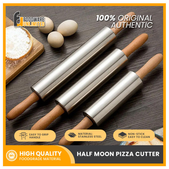 Rolling Pin Pressing Stick Pizza Roll Stick Dough Roller Non-stick ...