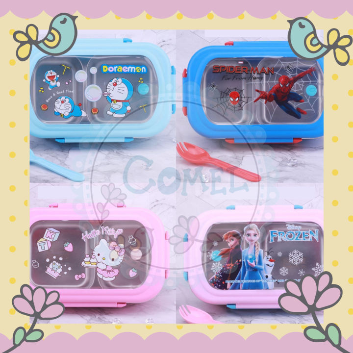 Comel Kids Cartoon Hello Kitty Doraemon Elsa Anna Spiderman 304 ...