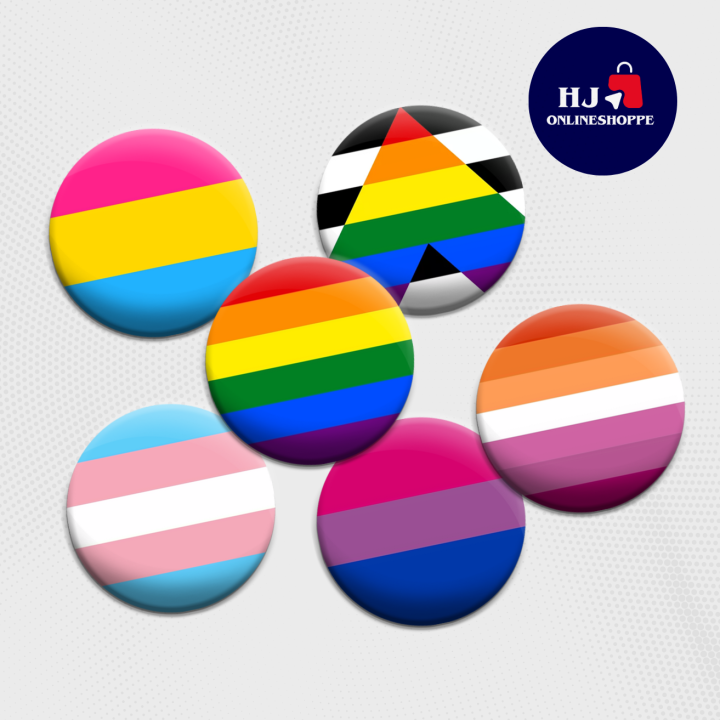 Lgbt Lgbtqia Pride Flags Button Pin Badge Brooch 1 75 Lazada Ph