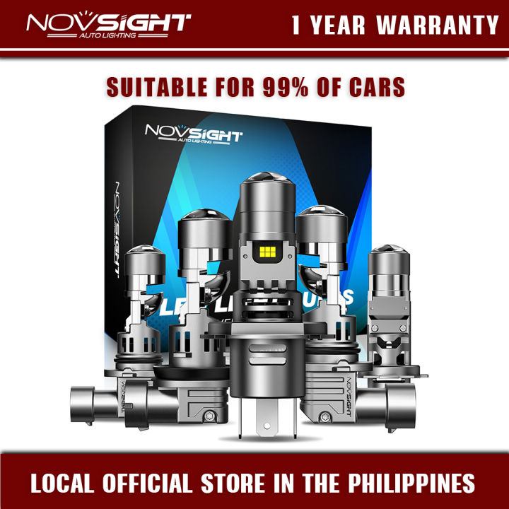 Novsight h4 led headlight led for car N91 60W 17000LM h11 led headlight ...