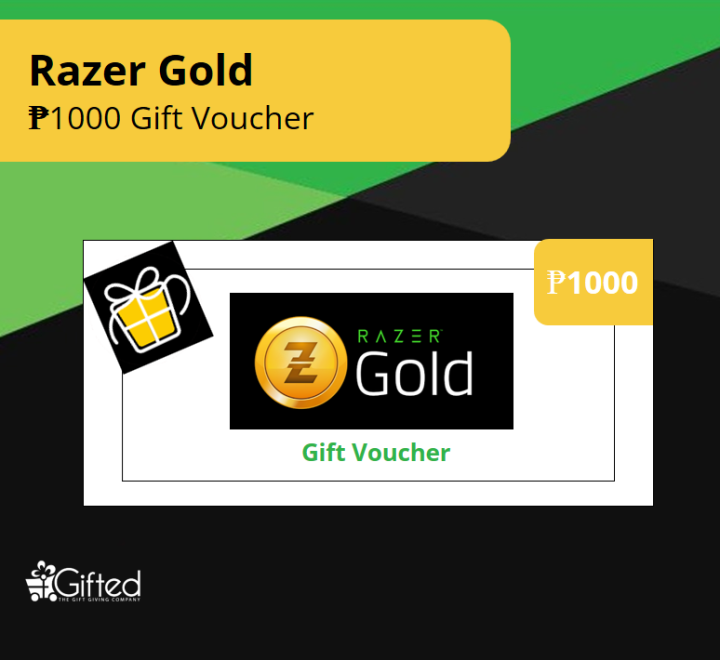 Razer Gold PHP 1000 Gift Voucher | Lazada PH