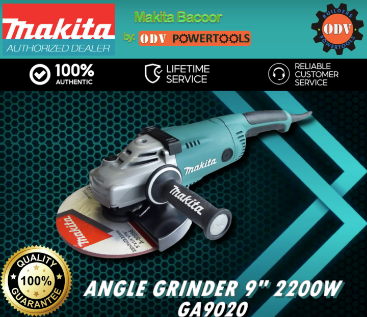 Makita GA9020 230mm (9") Angle Grinder 2,200W - ODV POWERTOOLS | Lazada PH
