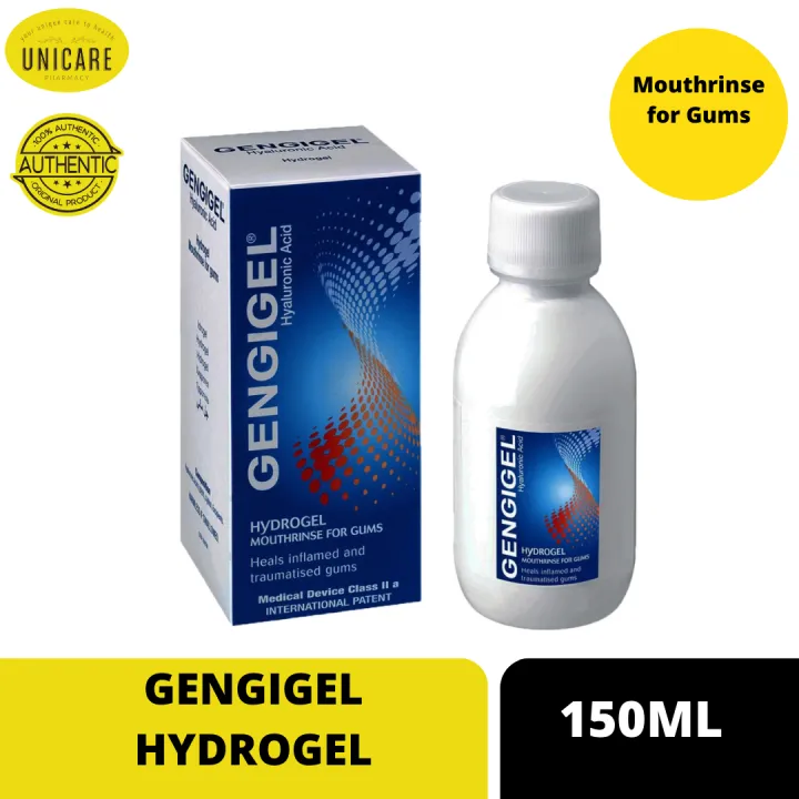 GENGIGEL HYDROGEL MOUTHRINSE FOR GUMS 150ML | Lazada