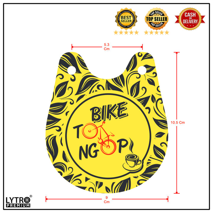 Bike Tag BIKE TO NGOPI - Gantungan Sadel Sepeda | Lazada Indonesia