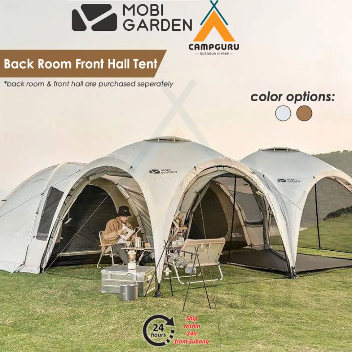 Mobi Garden Front Hall Back Room Family Tent Portable 4-6 Persons ...