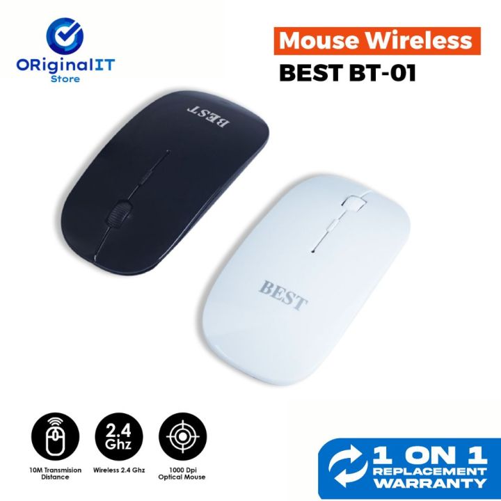 Mouse Wireless BEST Bt01 | Lazada Indonesia