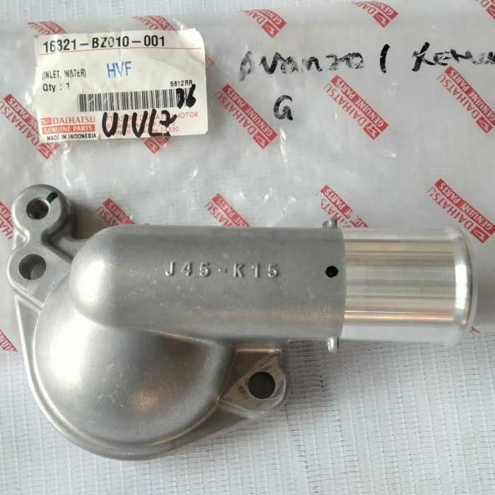 Pipa Water Pump Waterpump Radiator Atas Inlet Outlet By Pass Avanza ...