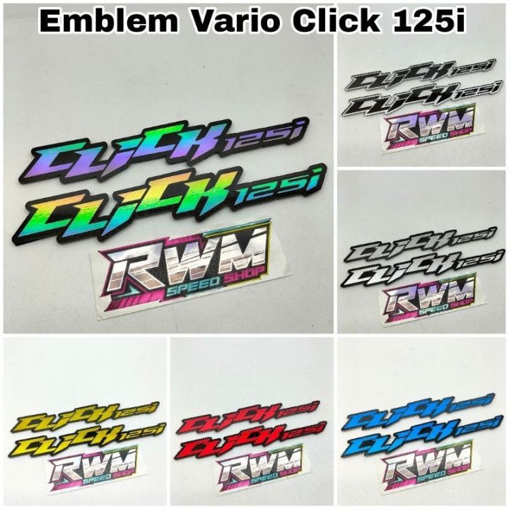 Emblem Vario Logo Vario Click 125i Emblem Timbul Vario Click 125 i ...