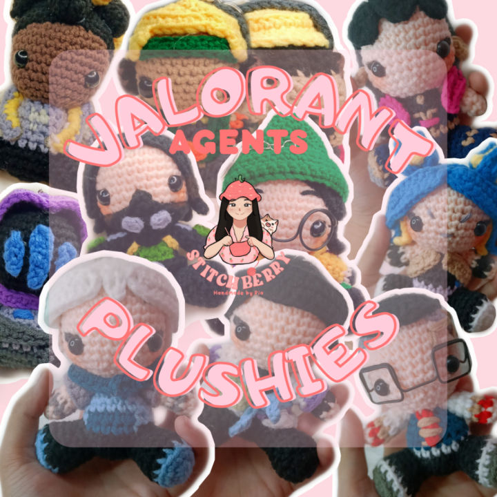 COD Crochet Valorant Agent Plushies | Lazada PH