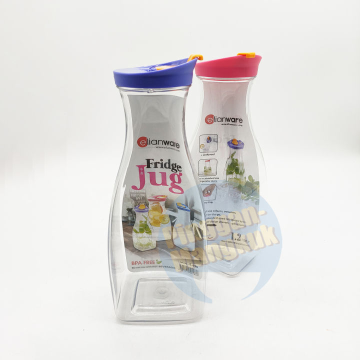1.2L FRIDGE JUG WITH FLIP TOP LID WATER JUG | Lazada