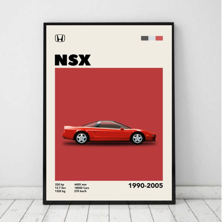 Retro Minimalist Car Wall Poster Room Decoration | Lazada PH