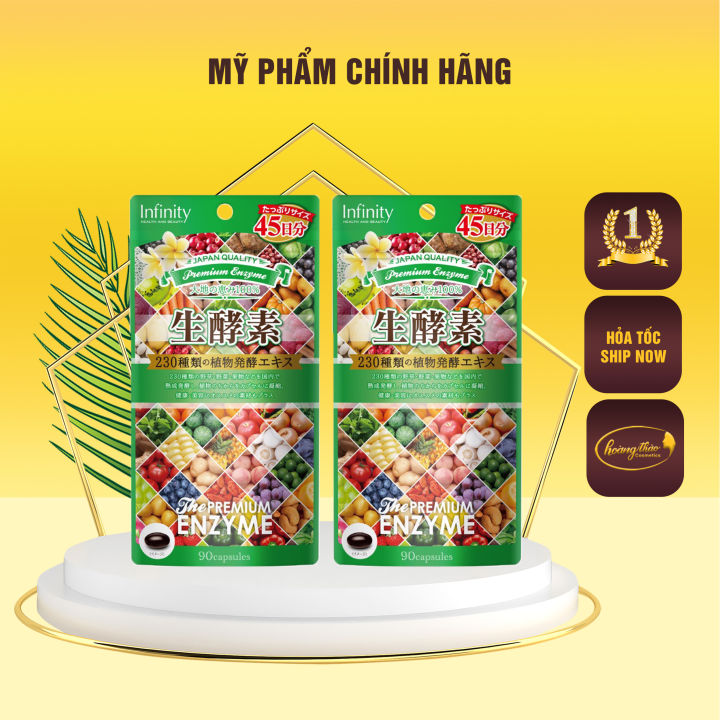 VIÊN UỐNG 230 ENZYME BỔ SUNG LỢI KHUẨN VÀ GIẢM CÂN INFINITY 50N | Lazada.vn
