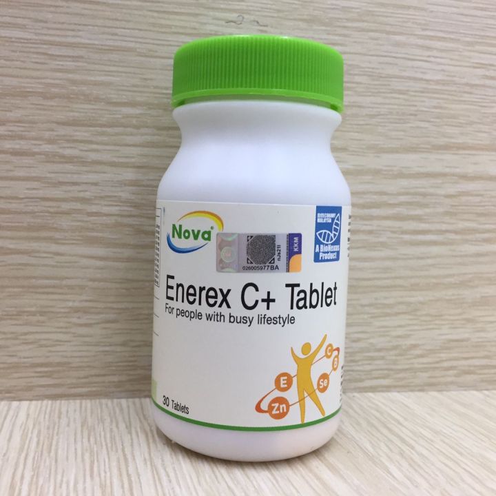 [TY PHARMACY] Nova Enerex C+ Tablet 30'S (vitamin B complex, zinc ...