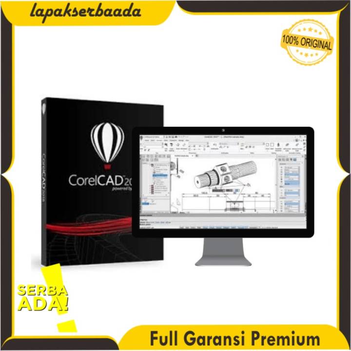 CorelCAD 2021 Pro Aplikasi Design 3D Barang Project Industrial dan Arsitektur Corel CAD Windows ...