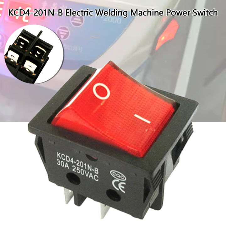 30A 120/250V welding machine switch ship type switch 4-pin 2-speed ...