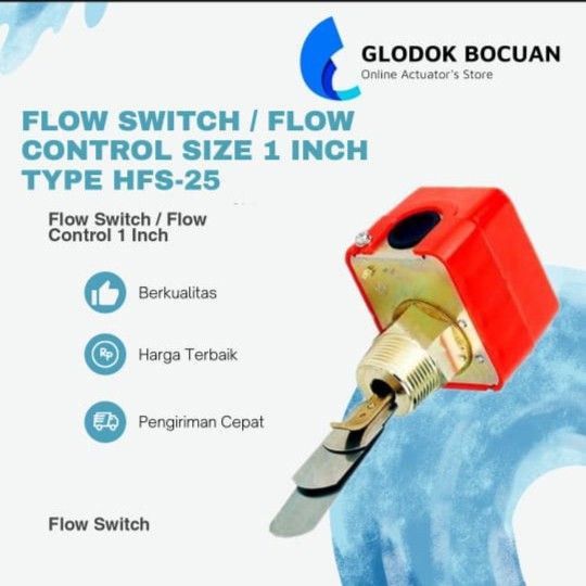 FLOW SWITCH / FLOW CONTROL 1 INCH HFS-25 -Ambrose Store 25 | Lazada Indonesia