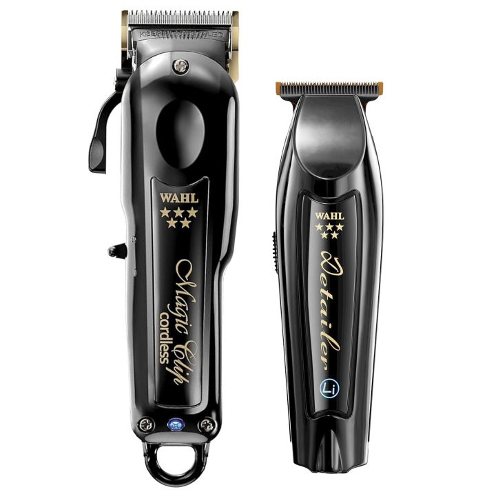Wahl Professional Cordless Barber Combo, Cordless Magic Clip and ...