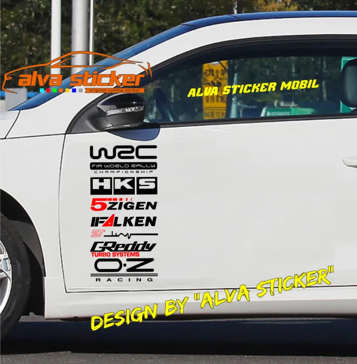 sticker sponsor iklan set cutting set stiker wrc momo oz racing buat ...