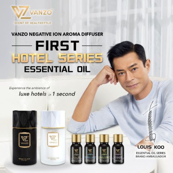 Vanzo 首创负离子香薰加湿器与精油 NEW Series Negative Ion Aroma Diffuser & Essential ...