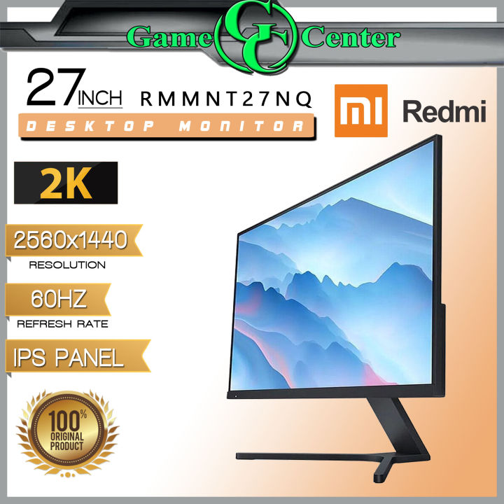 XIAOMI MI REDMI 27" 2K Monitor 60Hz 2560 × 1440 Resolution RMMNT27NQ ...