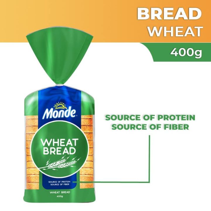 Monde Wheat Bread 400g-600g | Lazada PH