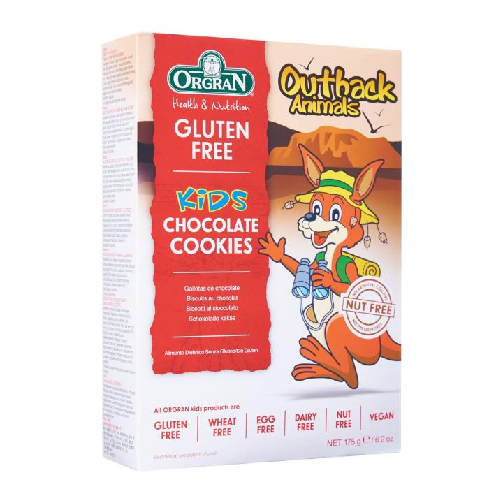 Orgran Gluten Free Nut Free Outback Animals Chocolate Cookies Biscuits Baby Food Snack | Lazada ...