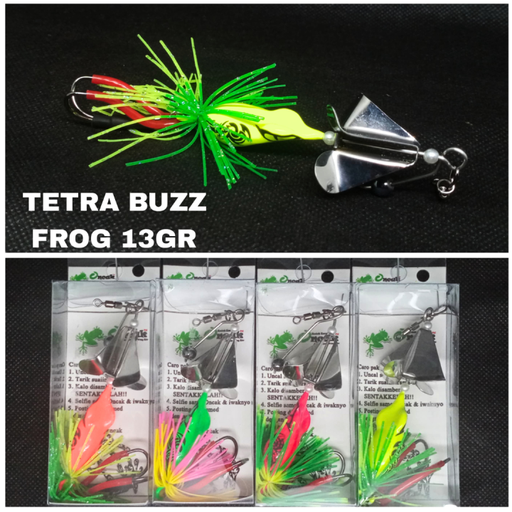 Lure Oncak TETRA BUZZ FROG 13 gr | Lazada Indonesia