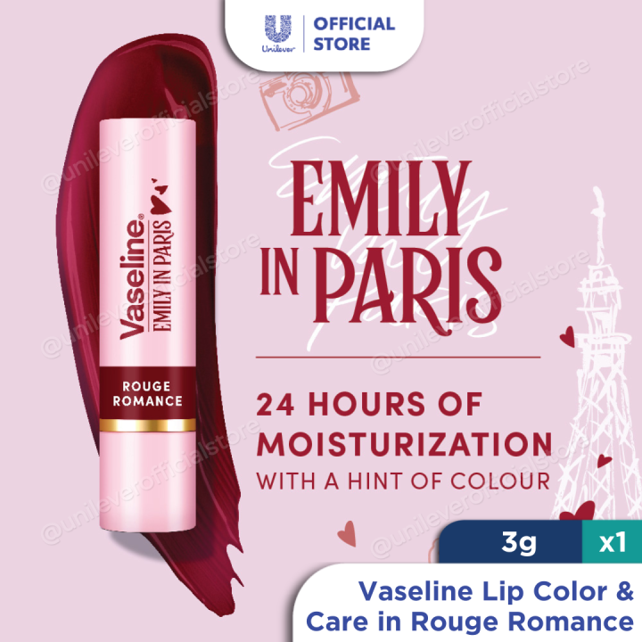 Vaseline Lip Limited Edition Emily in Paris 3g | Lazada Singapore