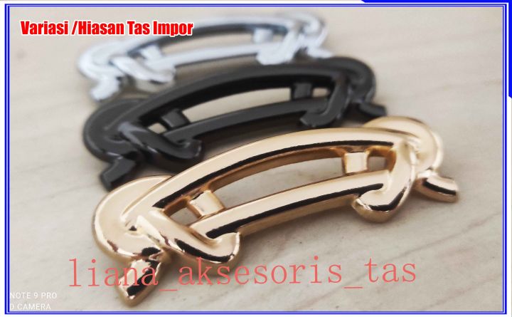 Logo Tas + Baut - Logo Tas Selempang Wanita - Hiasan Tas Selempang ...