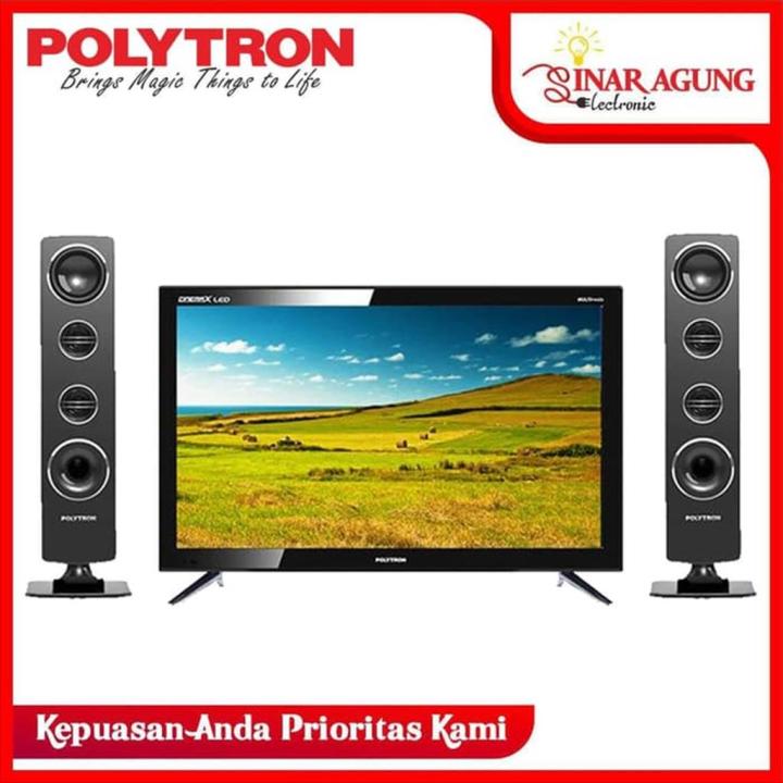 Polytron PLD24T8511 LED TV [24 Inch] [USB MOVIE] Garansi Resmi 5 Tahun ...