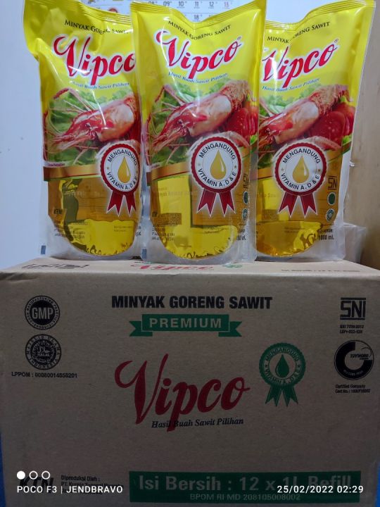 minyak goreng vipco 2 liter | Lazada Indonesia