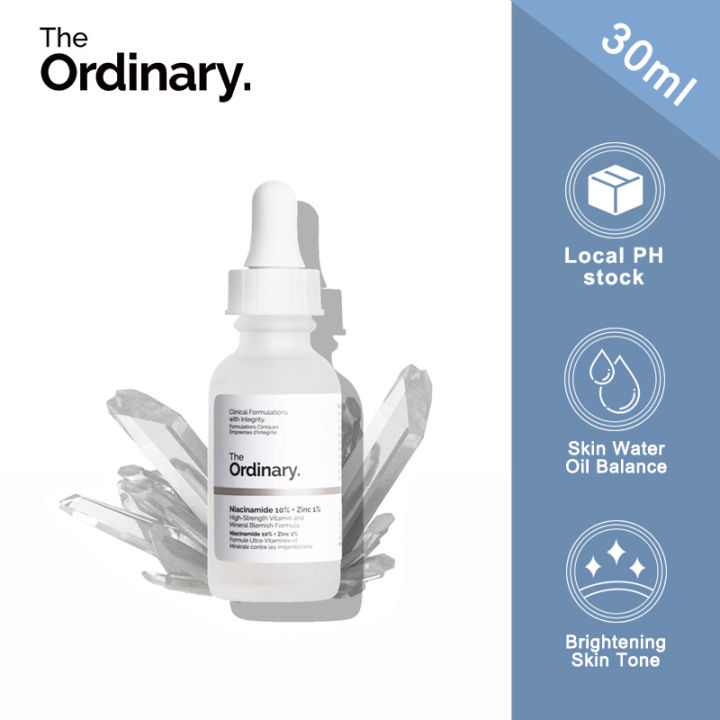 The Ordinary Niacinamide 10%+Zinc 1% Reduce Blackheads Acne Black Heads ...