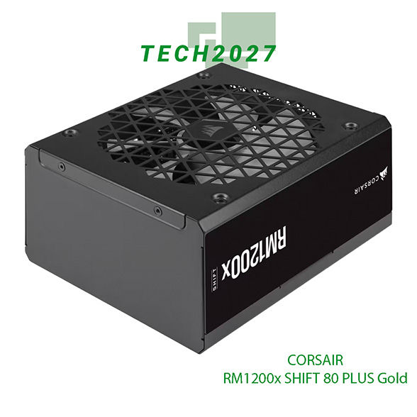 CORSAIR RM1200x SHIFT 1200 WATTS 80 PLUS Gold Fully Modular ATX Power Supply - CP-9020254-NA ...