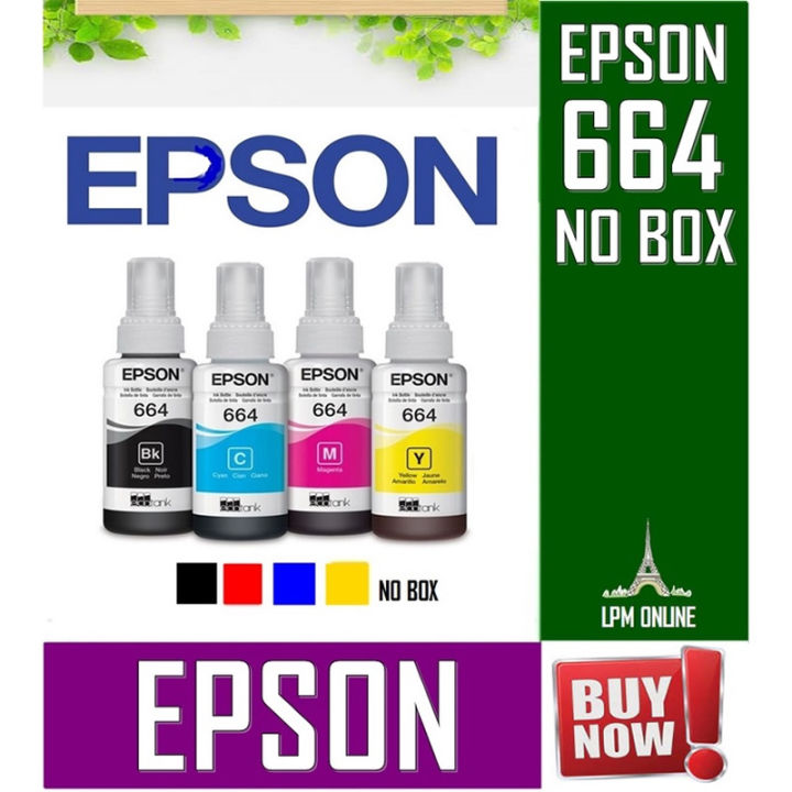 Epson Original Ink 664 | Lazada PH