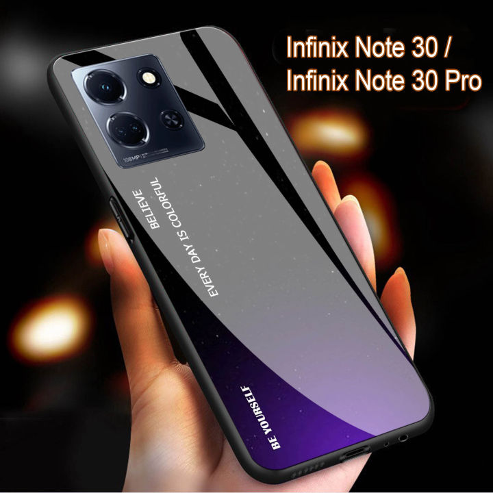 INFINIX NOTE 30 / NOTE 30 PRO - Softcase Glass Kaca - S27 - Casing ...