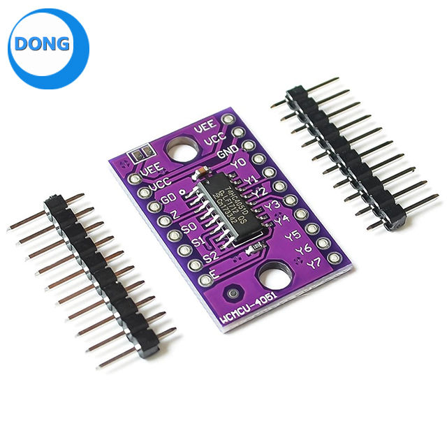 74HC4051 8 channel Analog Multiplexer Selector Module Multiplexers Distributor Resolver CJMCU ...