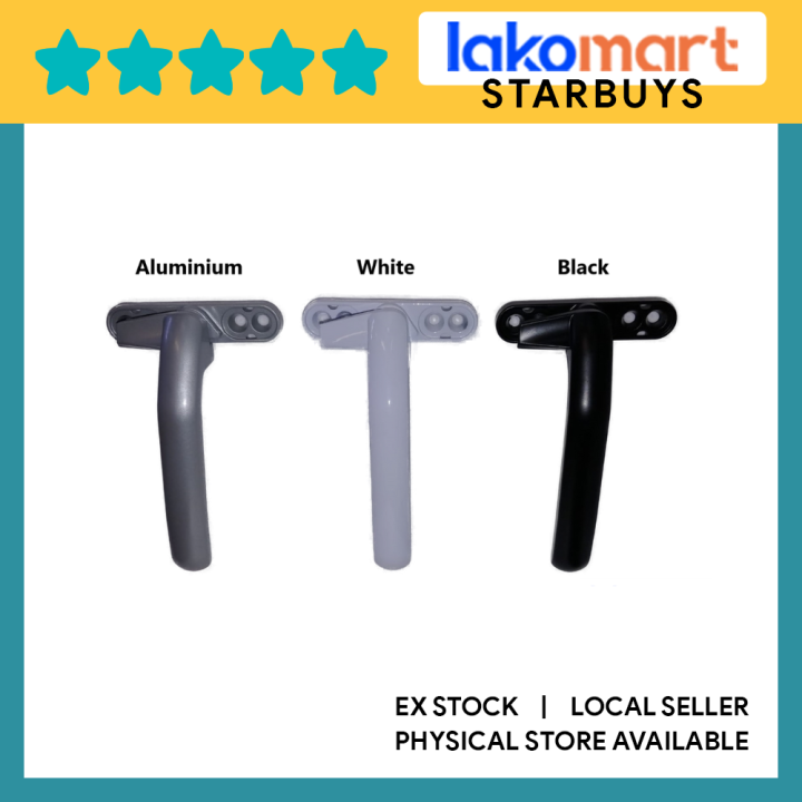 Window Lever Handle Casement Window Black White Aluminium Model 4 ...