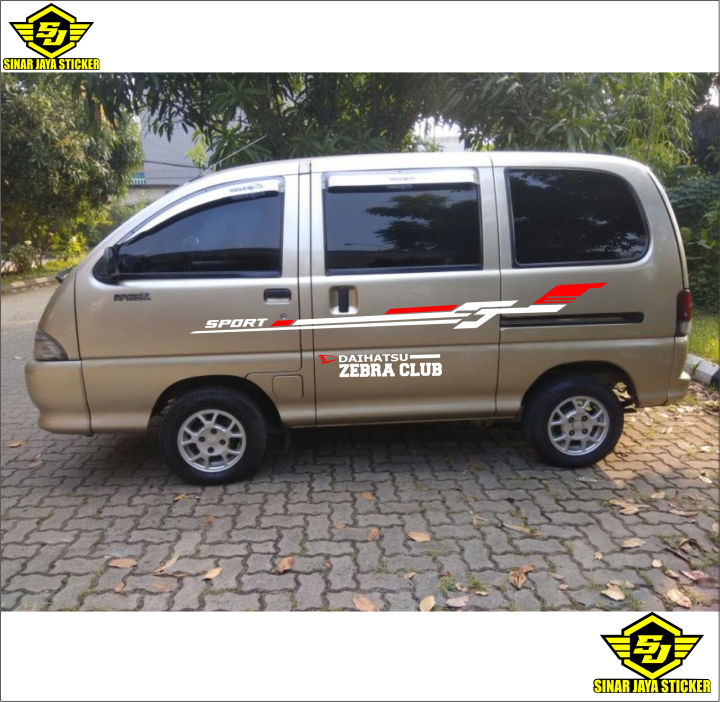 Stiker mobil daihatsu zebra espass cutting stiker sport list mobil ...