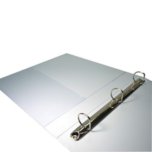 A4 White PVC 3D Ring File (25mm / 40mm/50mm) East File | Lazada