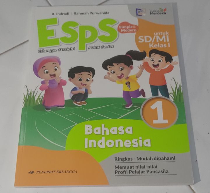 Buku ESPS Bahasa Indonesia Kelas 1 Dan Kelas 2 SD Kurikulum Merdeka | Lazada Indonesia