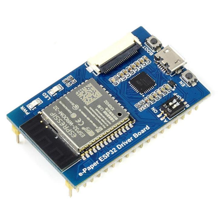 Esp32 E Ink การแสดงหน้าจอภาพบลูทูธ เข้ากันได้โมดูล Epaper ไร้สาย