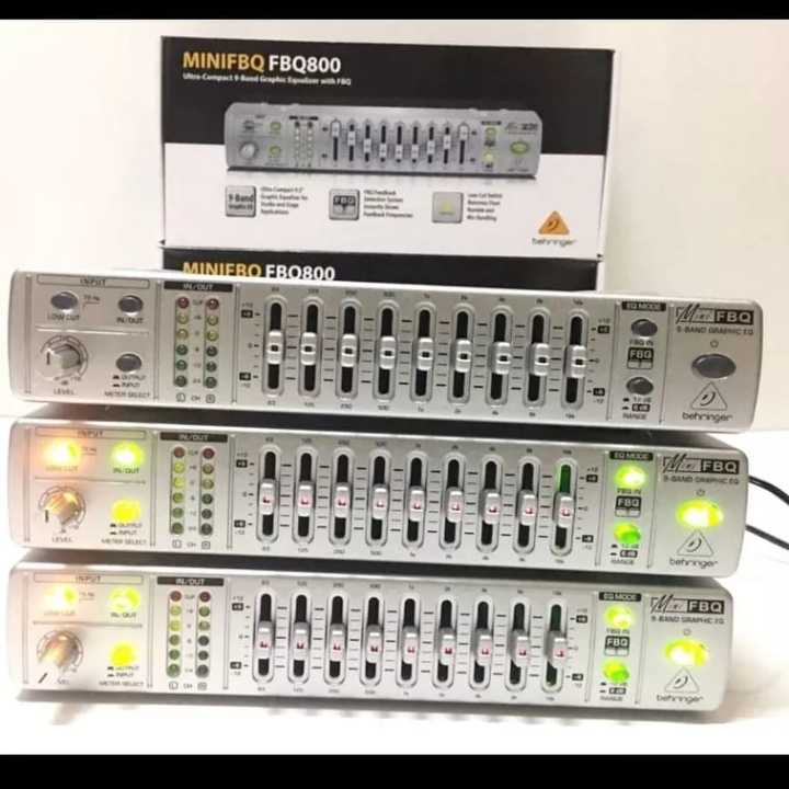 BEHRINGER FBQ800 EQUALIZER MINI | Lazada Indonesia