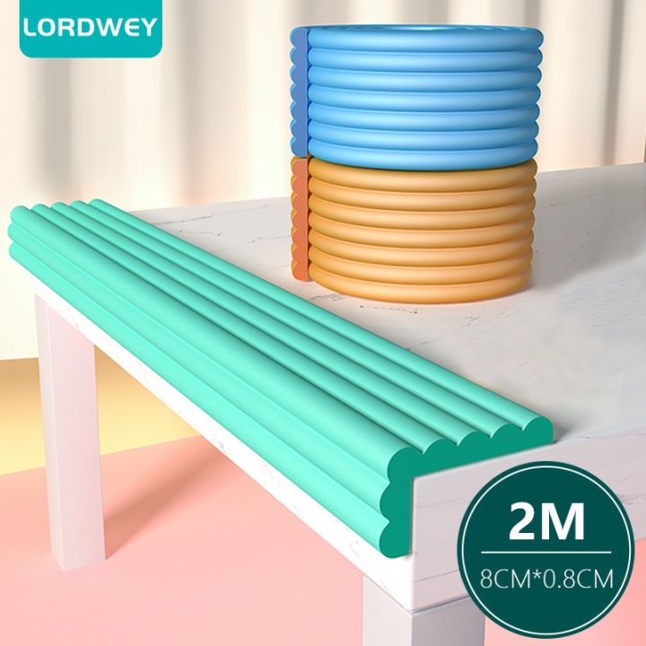 LORDWEY 2M Baby Safety Protection Strip Table Desk Edge Guard Strip ...