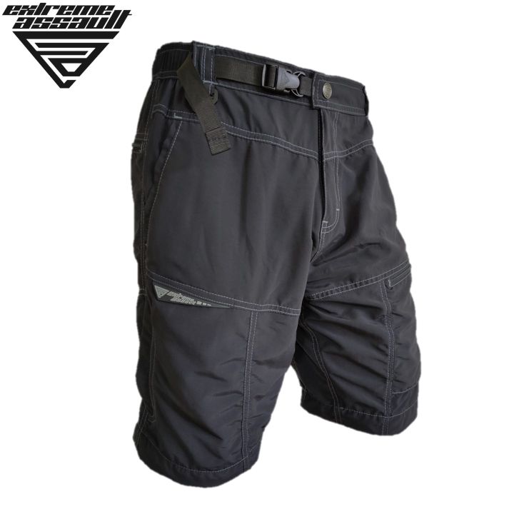 Extreme Assault Shorts Tracker 1 Black - Above the knee shorts refer to ...