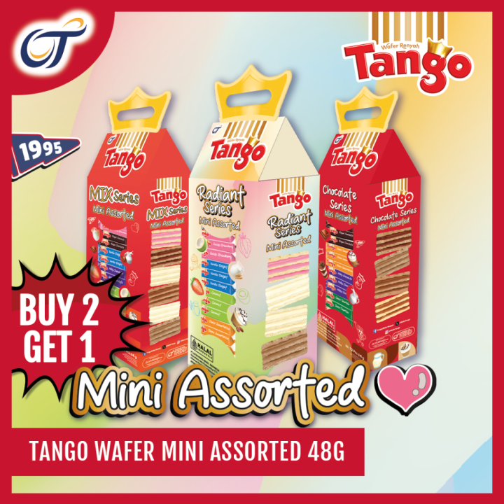 [B2G1] Tango Wafer Mini Assorted | Lazada Indonesia