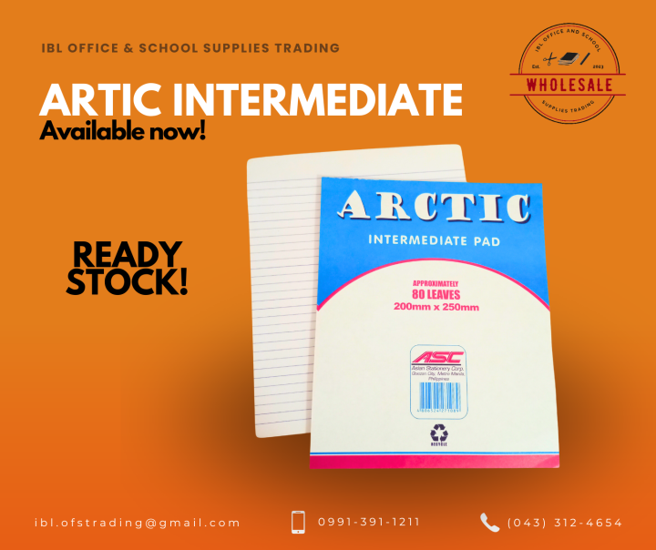 ARCTIC Intermediate Pad Paper 80 Leaves | Lazada PH