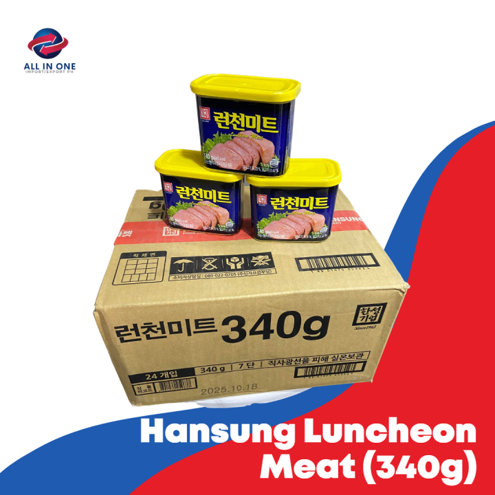 Hansung Luncheon Meat 340g (24pcs) | Lazada PH