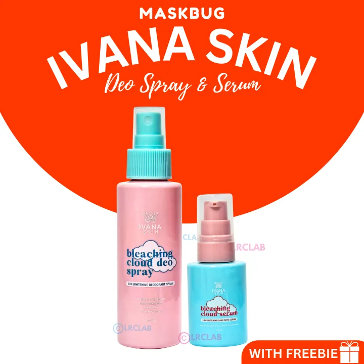 IVANA SKIN Bleaching Bleaching Cloud Deo Spray and Deo Serum by Ivana ...