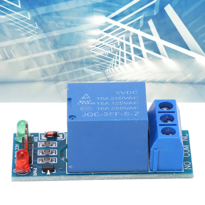 Relay Module 5Pcs AC250V 10A Maximum Contact ABS Shield 5V Relay Board ...