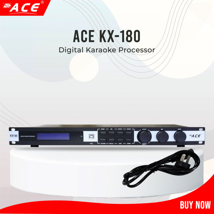 Ace KX 180 Digital Karaoke Processor | Lazada PH